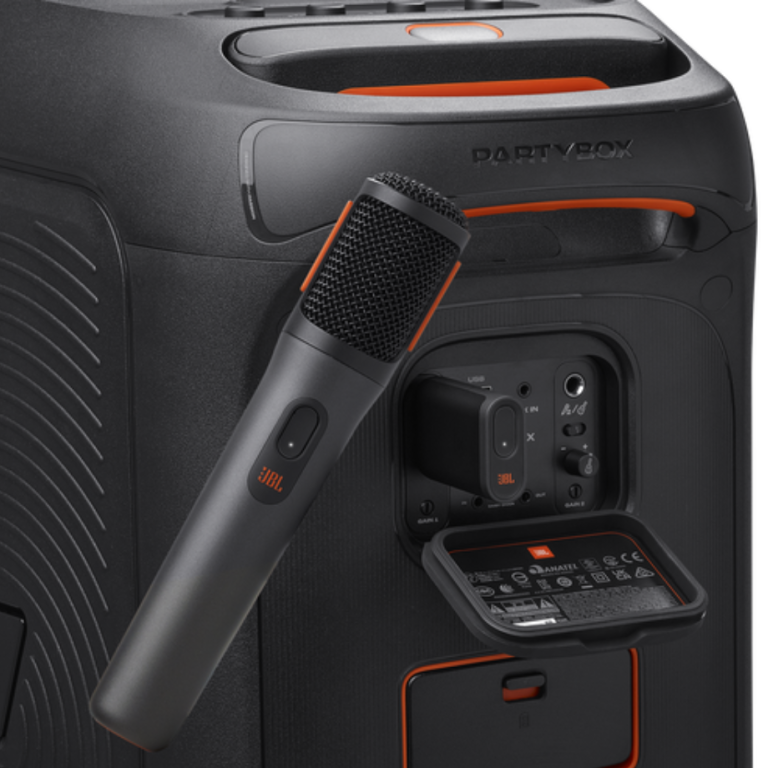 JBL Partybox Wireless Microphone Rechargeable Two Mic